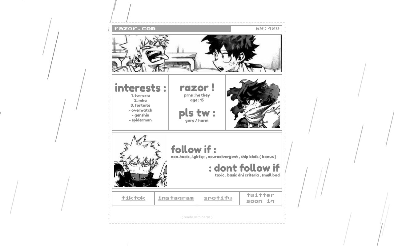 razors profile